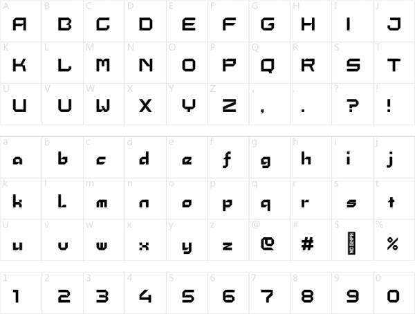 Jam Mono｜酷与硬朗！锐利可商用英文字体 - 迅雷小站 - 精品资源下载站